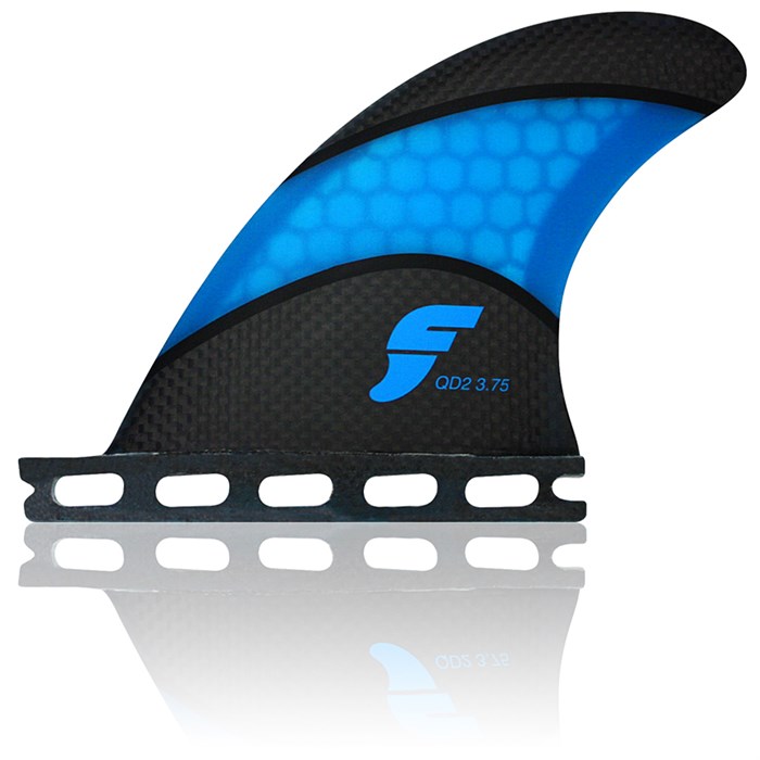 Futures QD2 3.75 Techflex Quad Rear Fin Pair | evo