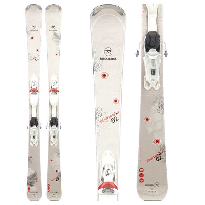 Rossignol Temptation 82 Skis + TPI2 Saphir 110 Bindings - Used - Women's 2014 - Used | evo