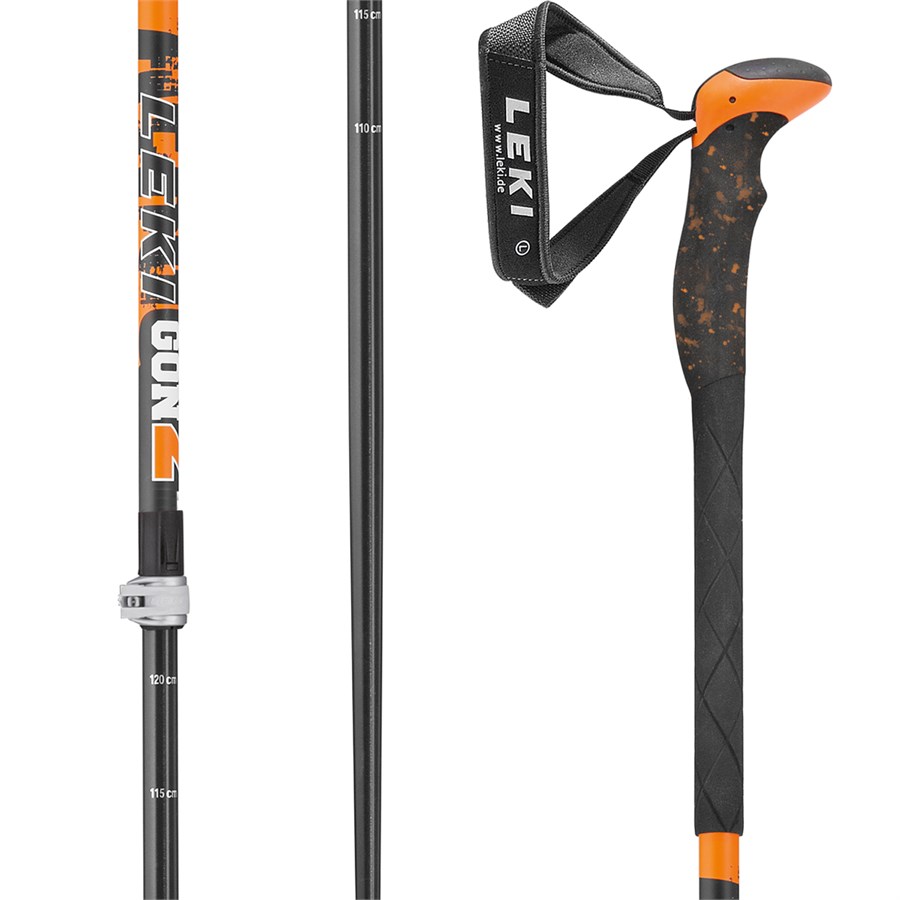 Leki Aergon 2 Condor Adjustable Ski Poles 2017 | evo