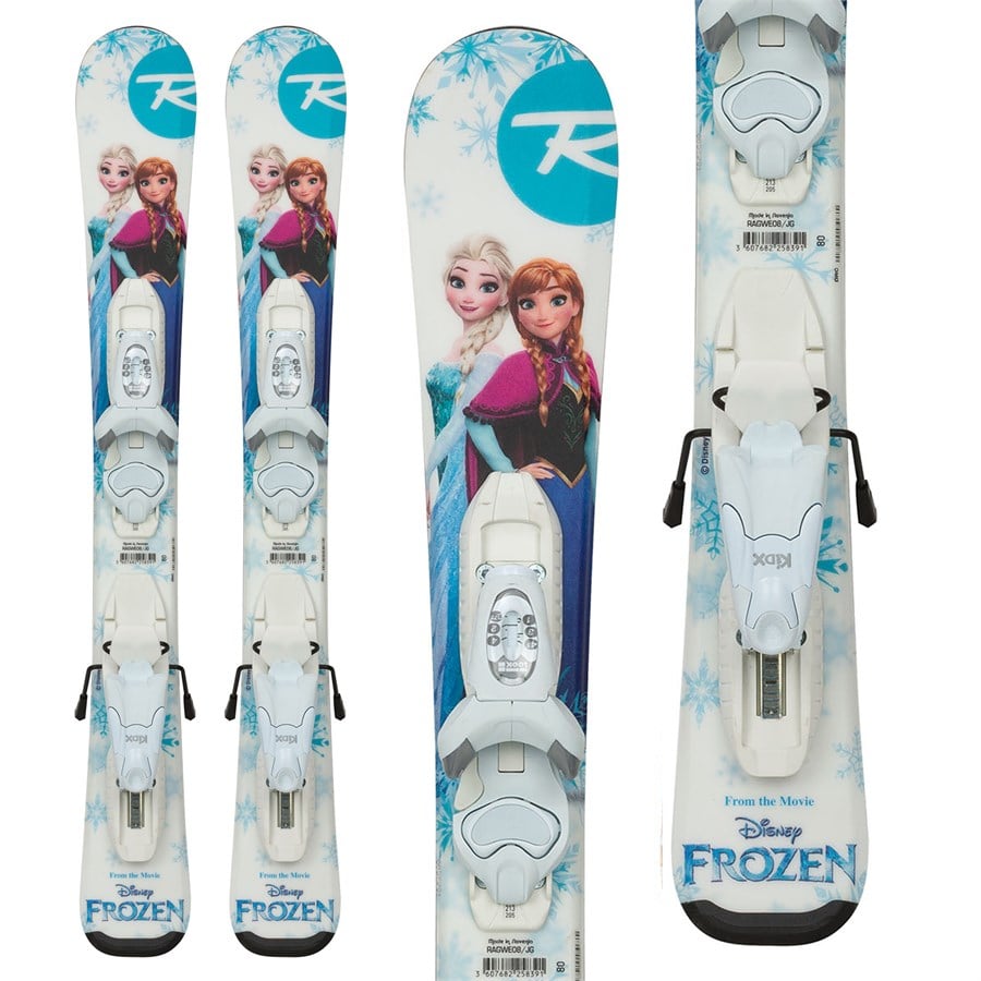 Rossignol Frozen Baby Skis + Kid-X 4 Bindings - Little Girls' 2018 | evo