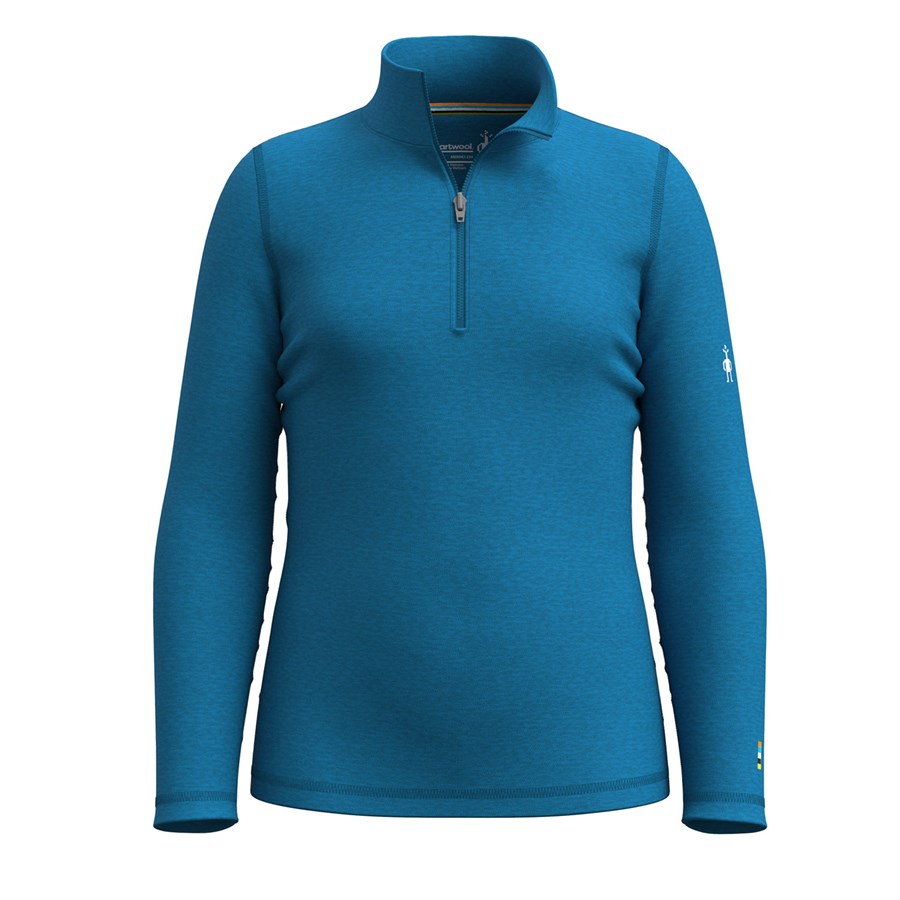 Baselayer Crew Women's Classic Thermal Merino Base Layer 1/4 Zip (Power ...
