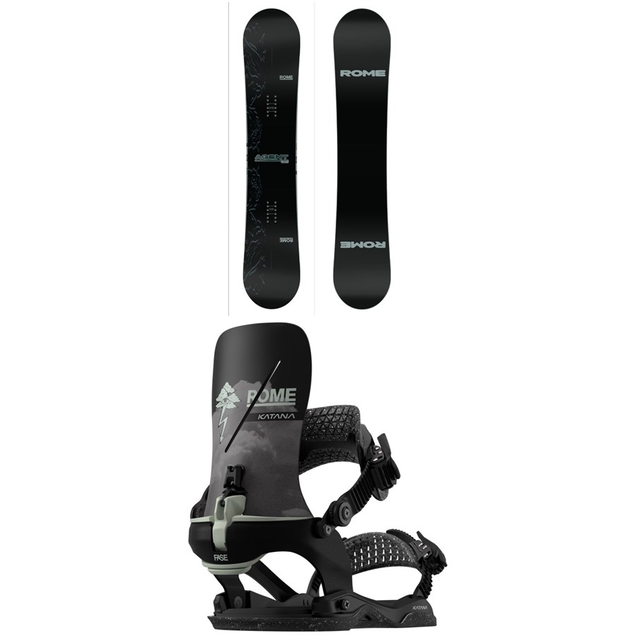 evo Rome Artifact Pro Snowboard + Katana AW FASE x Stale Snowboard ...