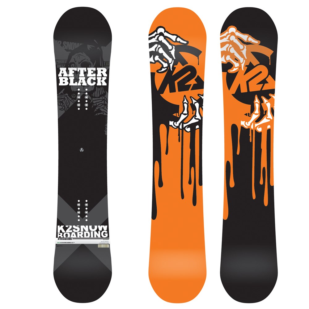 All Black Snowboard